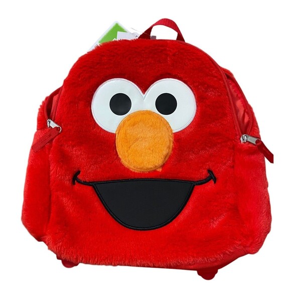 Sesame Street | Accessories | Sesame Street Plush Elmo Backpack Small 2 ...